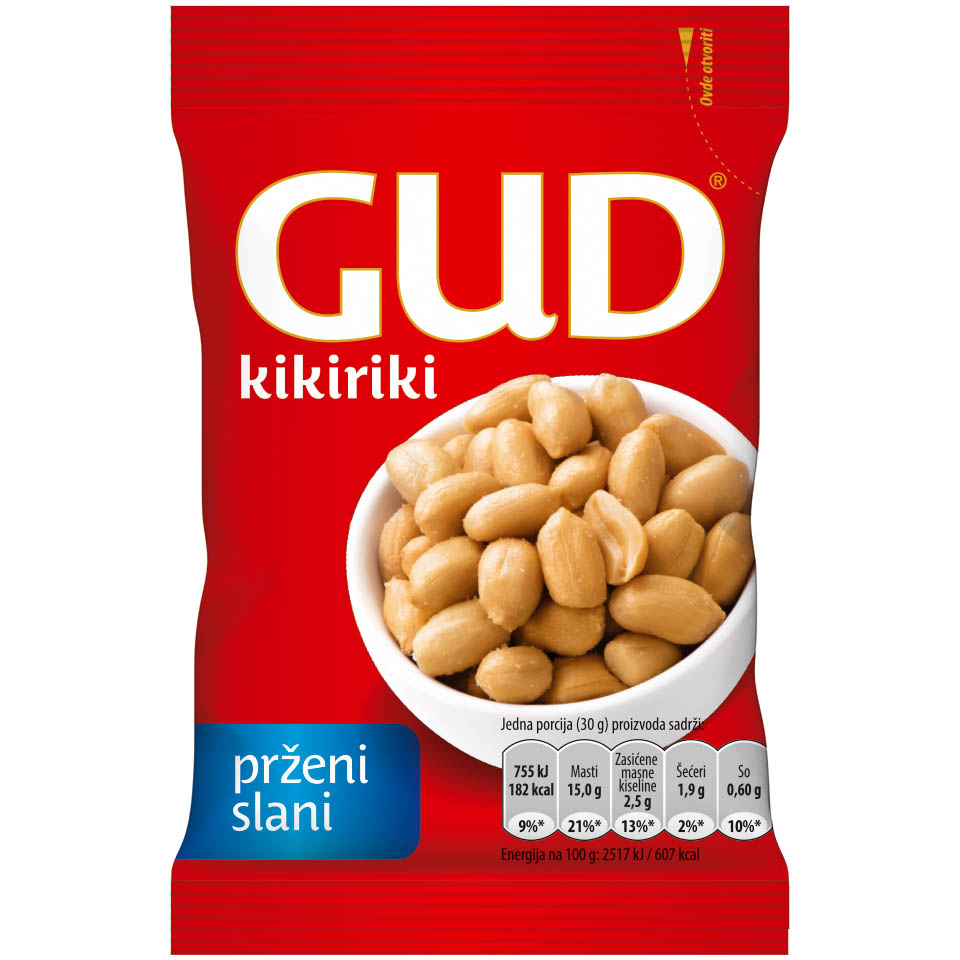 Kikiriki Gud przen,slani 40g