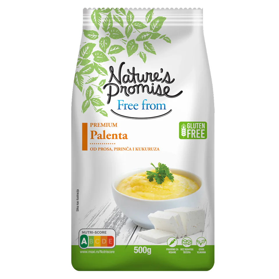 Premium palenta proso/pirin./kuk.NP 500g
