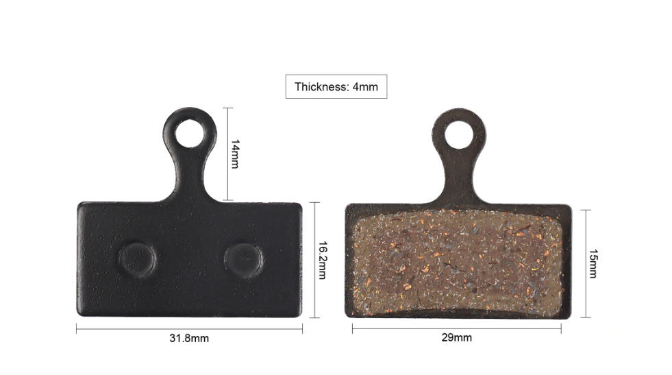 Disk plocice za XTR, SLX, LX, Saint, hone.