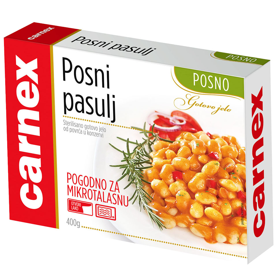 Posni pasulj Carnex 400g