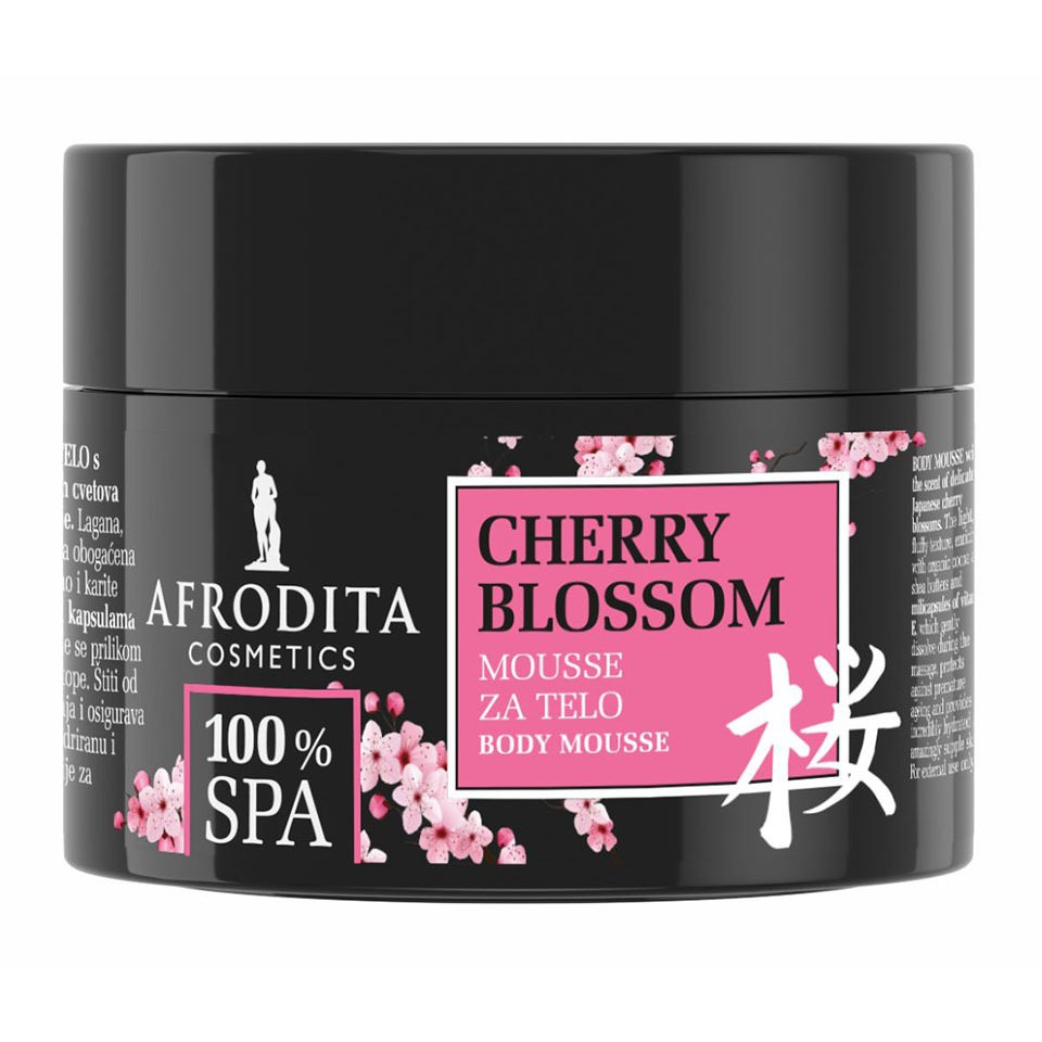 Mousse za telo cherry Afrodita 200ml