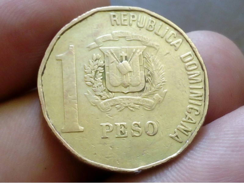 Dominikanska Republika, 1 pezo 1993