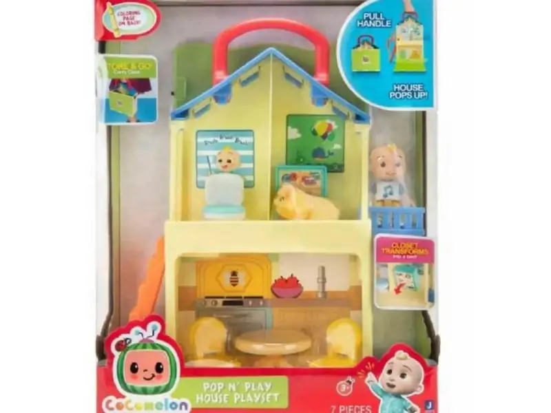 COCOMELON POP AND PLAY HOUSE SET