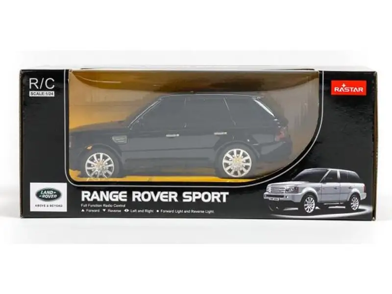 RASTAR RC AUTO RANGE ROVER SPORT 1:24 (CRNI, SIVI)