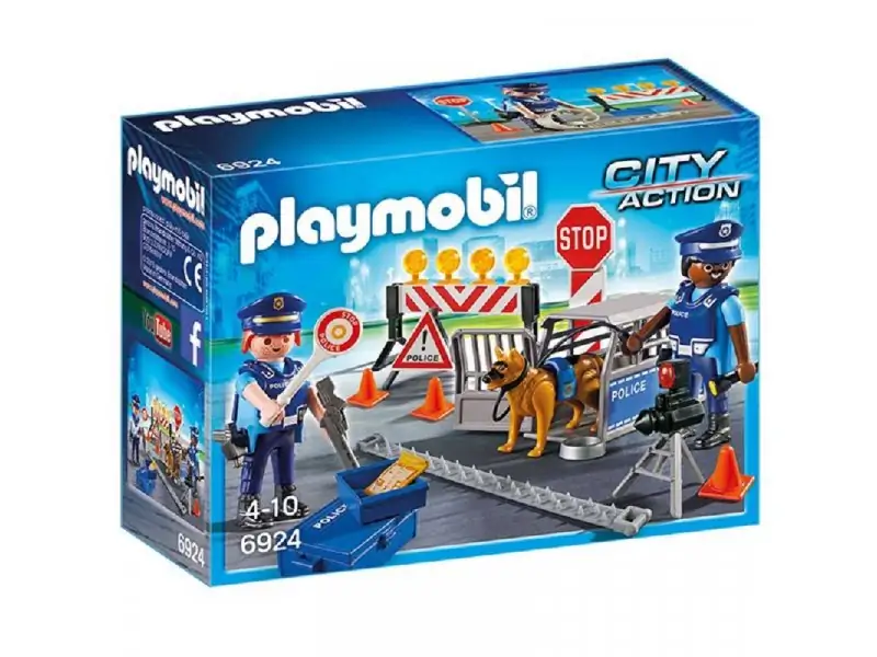 PLAYMOBIL CITY ACTION – POLICIJA: BARIKADE NA PUTU