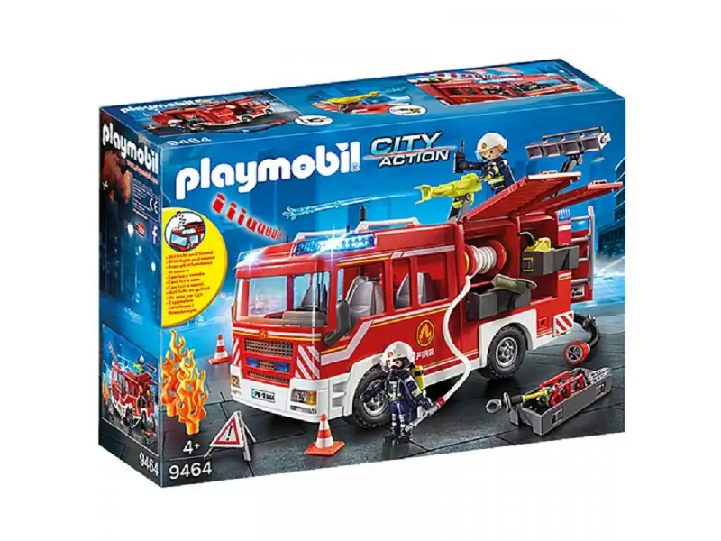 PLAYMOBIL VATROGASNO VOZILO SA FIGURAMA