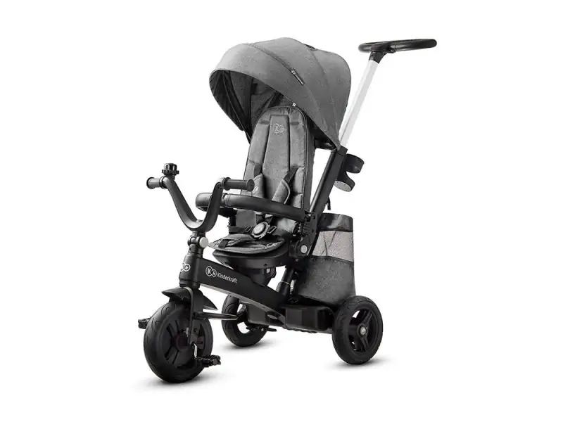 KINDERKRAFT TRICIKL EASYTWIST PLATINUM GREY