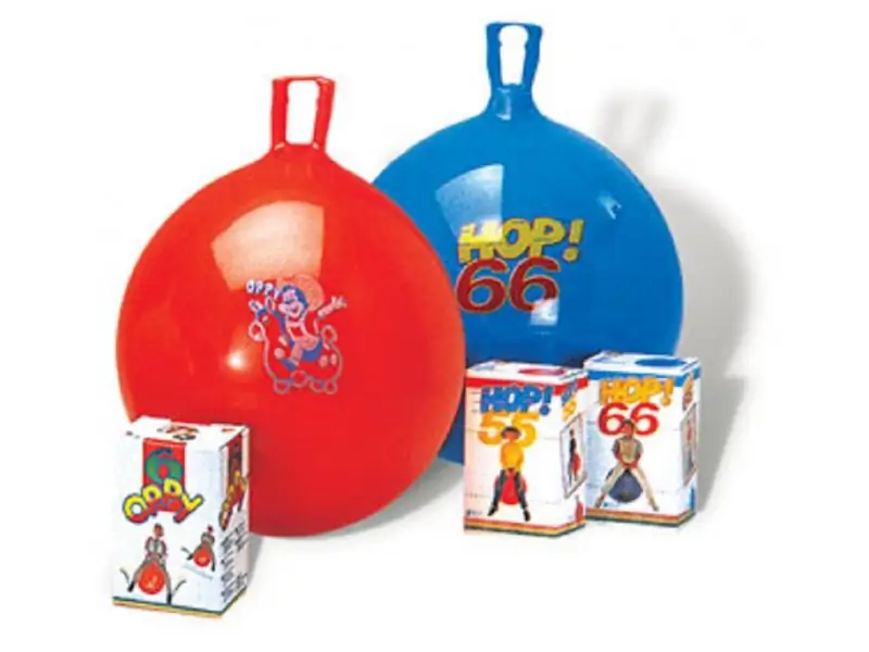 LEDRAPLASTIC LOPTA HOP 55CM