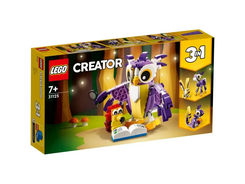 LEGO 31125 FANTASTIČNA ŠUMSKA STVORENJA