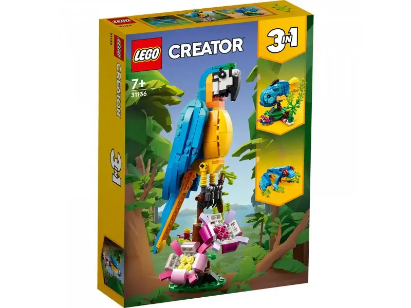 LEGO CREATOR EXPERT 31136 EGZOTIČNI PAPAGAJ