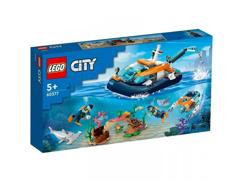 LEGO 60377 ČAMAC ZA ISTRAŽIVAČKO RONJENJE