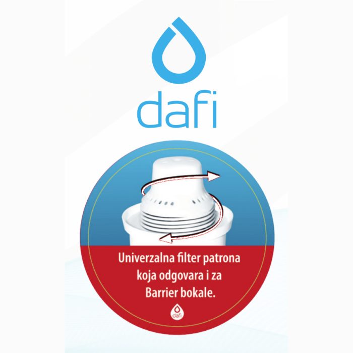 Filter patrona Dafi Protect+ 3 kom (odgovara i za Barrier)