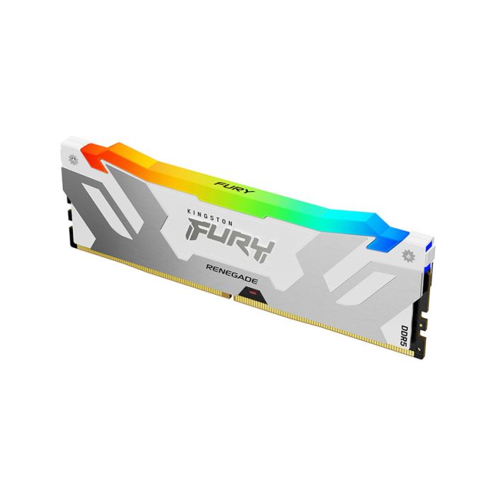 Ram memorija Kingston DIMM DDR5 16GB 7200MT/s KF572C38RWA-16 Fury Renegade RGB White