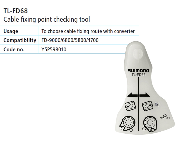 ALAT SHIMANO TL-FD68 CABLE FIXING POINT CHECKING TOOL