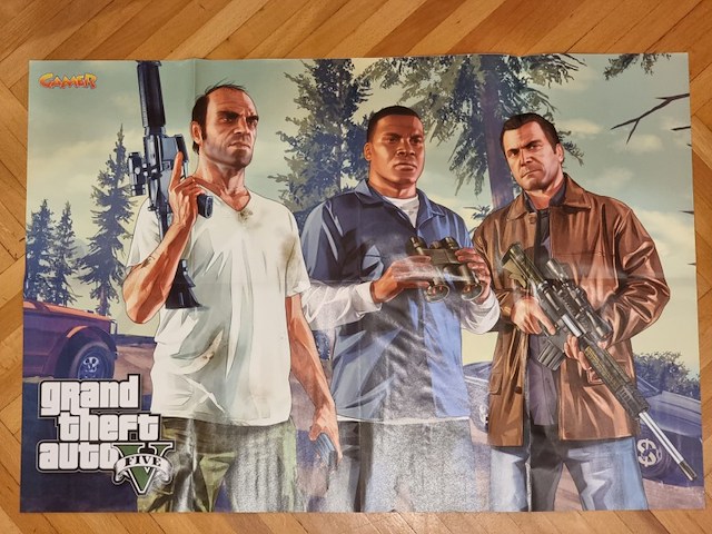 Poster Grand Theft Auto V #1 - (LG)