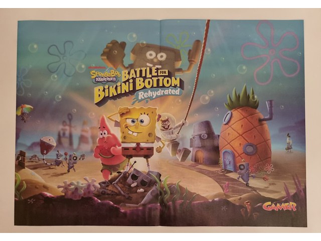 Poster SpongeBob Squarepants Battle for Bikini.. - (SM)