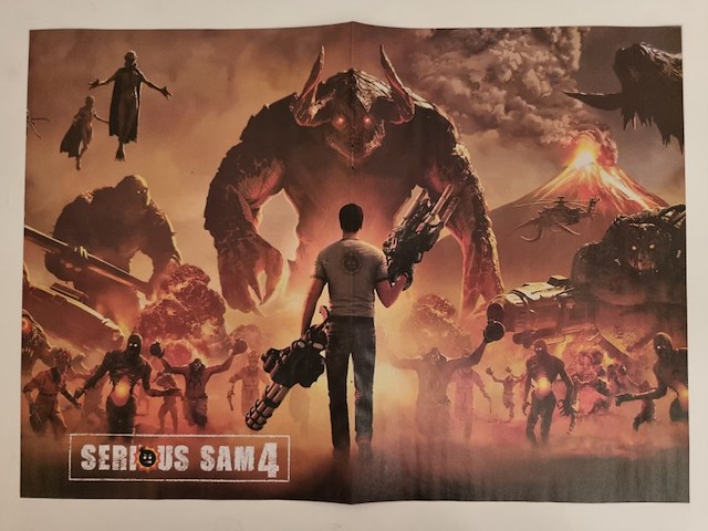 Poster Serious Sam 4 - (SM)