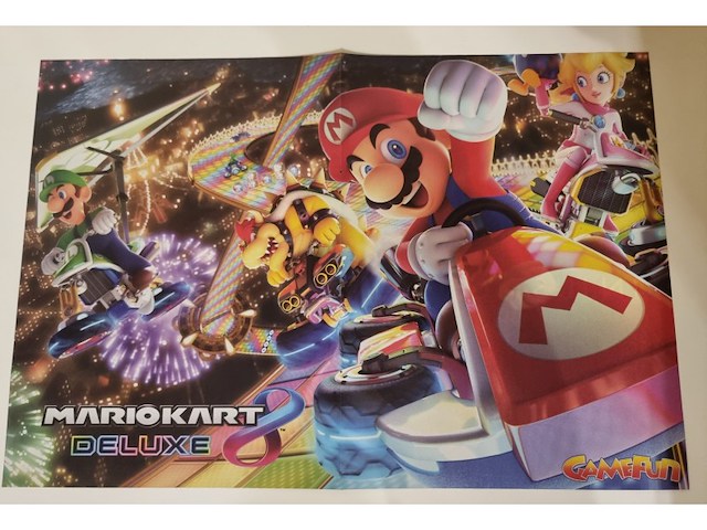 Poster Mariokart Deluxe - (SM)