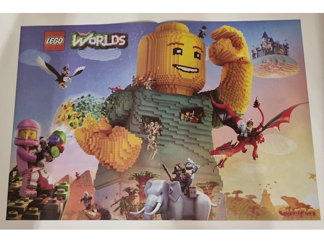 Poster Lego Worlds - (SM)