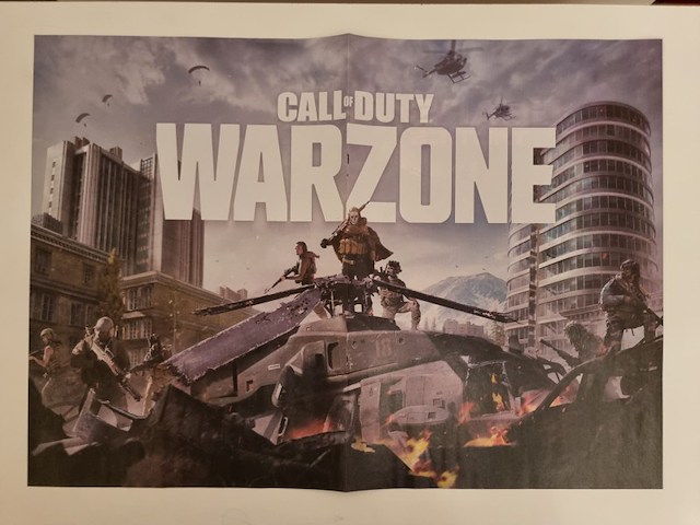 Poster Call of Duty Warzone - (SM)