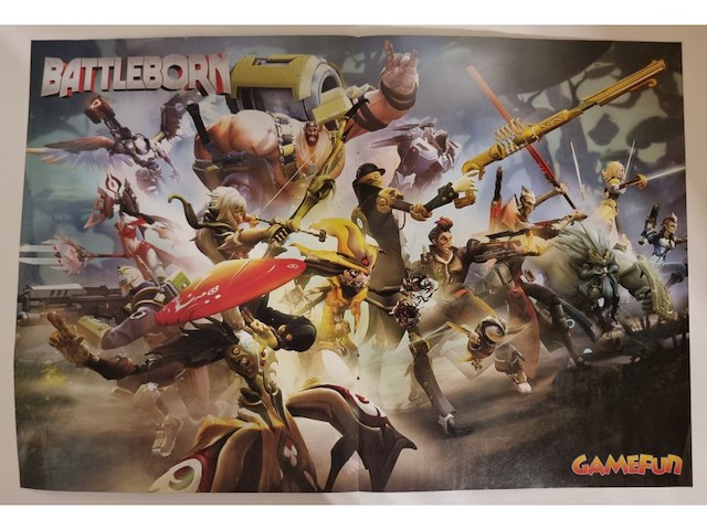 Poster Battleborn - (SM)