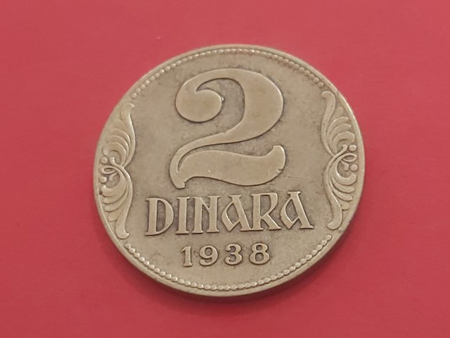 Kraljevina  - 2 dinara 1938 god