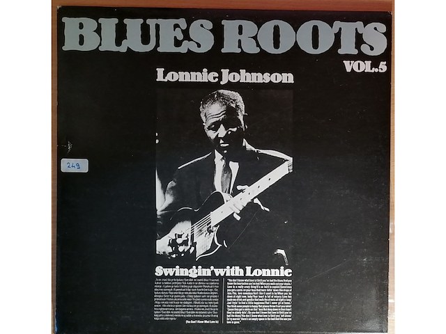 LP LONNIE JOHNSON - Blues Roots Vol. 5 (1981) PERFEKTNA