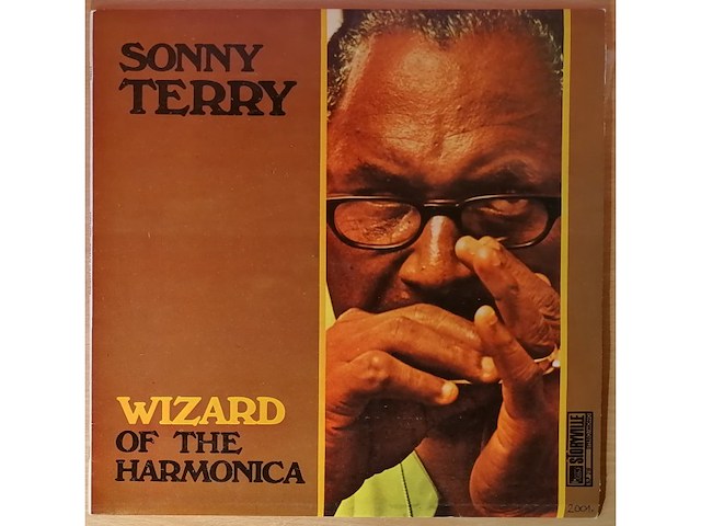 LP SONNY TERRY - Wizard Of The Harmonica (1983) PERFEKT