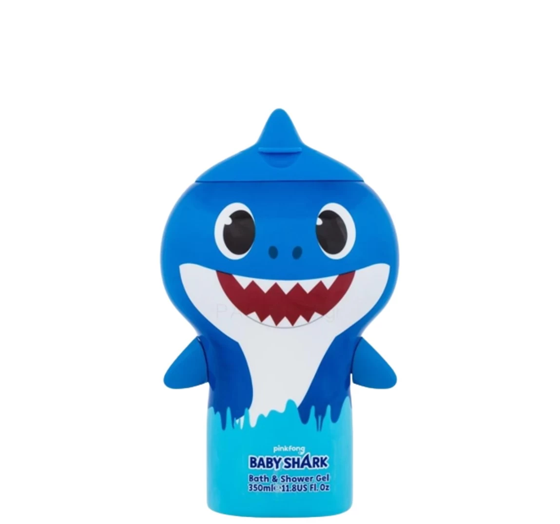 BABY SHARK KUPKA&GEL ZA TUŠIRANJE 350ML BLUE