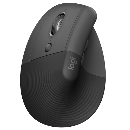 LOGITECH Lift Graphite Bežični miš za levoruke