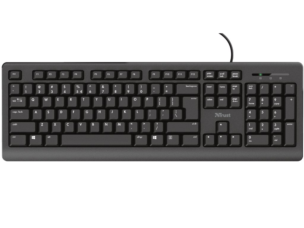 Tastatura TRUST Primo žicna/SRB/crna