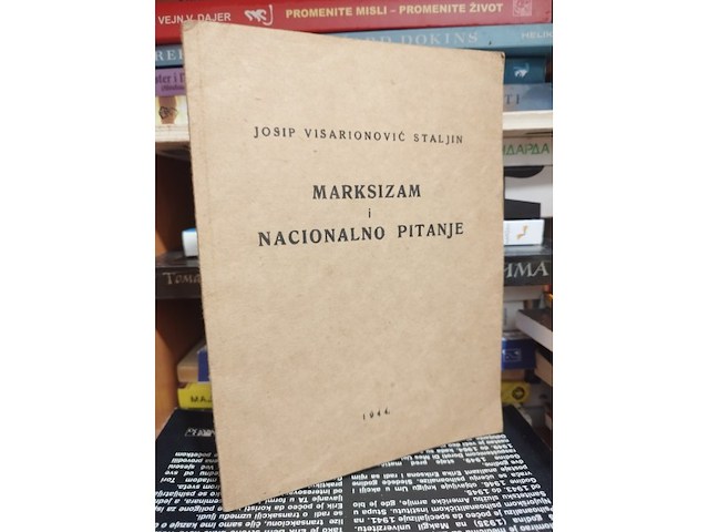 Marksizam i nacionalno pitanje 1944, Staljin