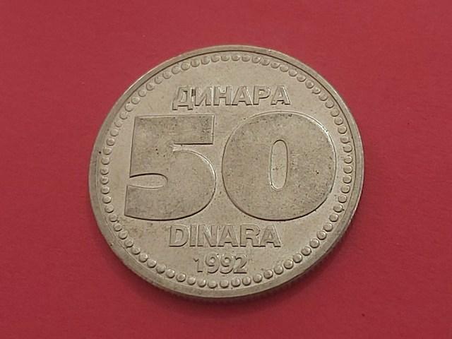 SRJ  - 50 dinara 1992 god