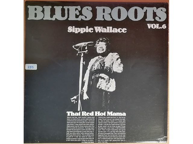 LP SIPPIE WALLACE - Blues Roots Vol. 6 (1981) PERFEKTNA