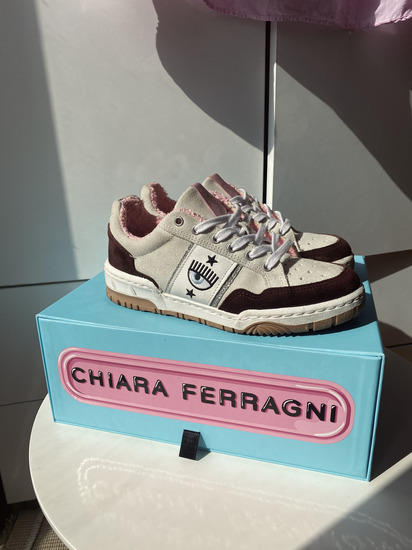 Chiara Ferragni colour-block low-top sneakers