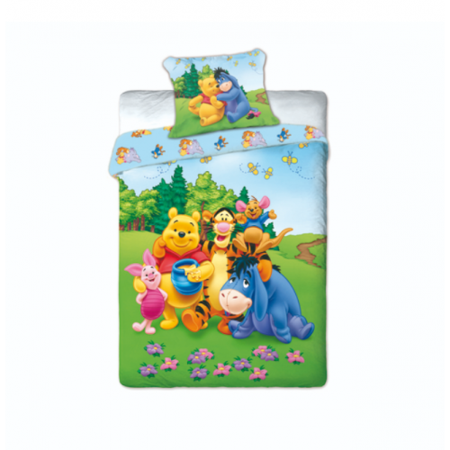 Posteljina za decu Winnie the Pooh 160x200+70x80 cm