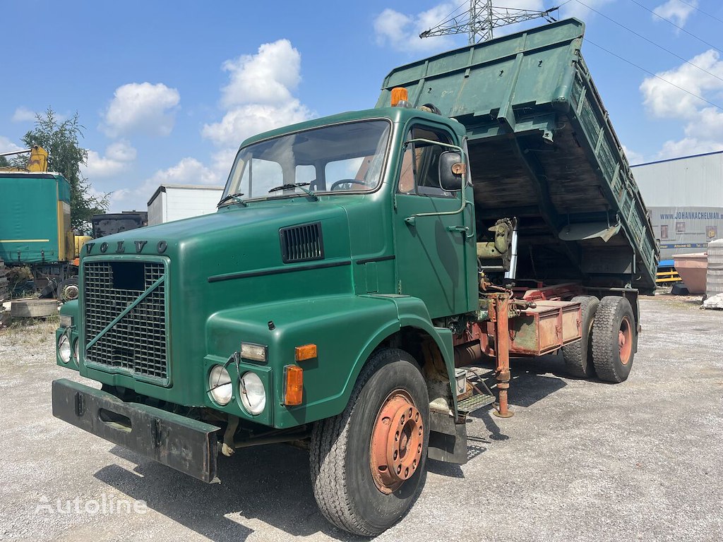 Volvo N10, Full Steel, Mech.Pump, Hiab Kran kiper