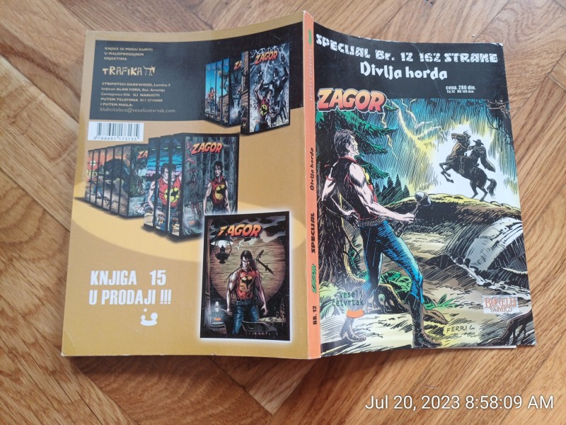 ZAGOR SPECIJAL 12, DIVLJA HORDA