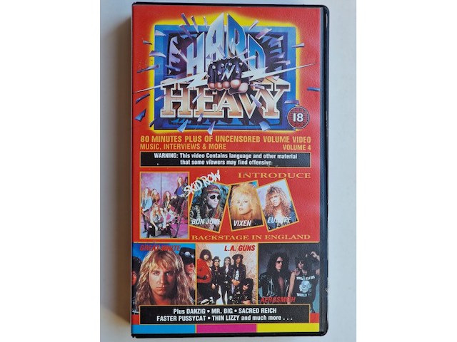 Hard `N` Heavy Volume 4 Skid Row Bon Jovi Europe