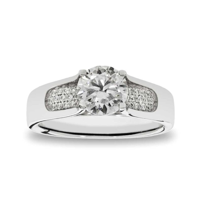 Memory Prsten K397 Moissanite