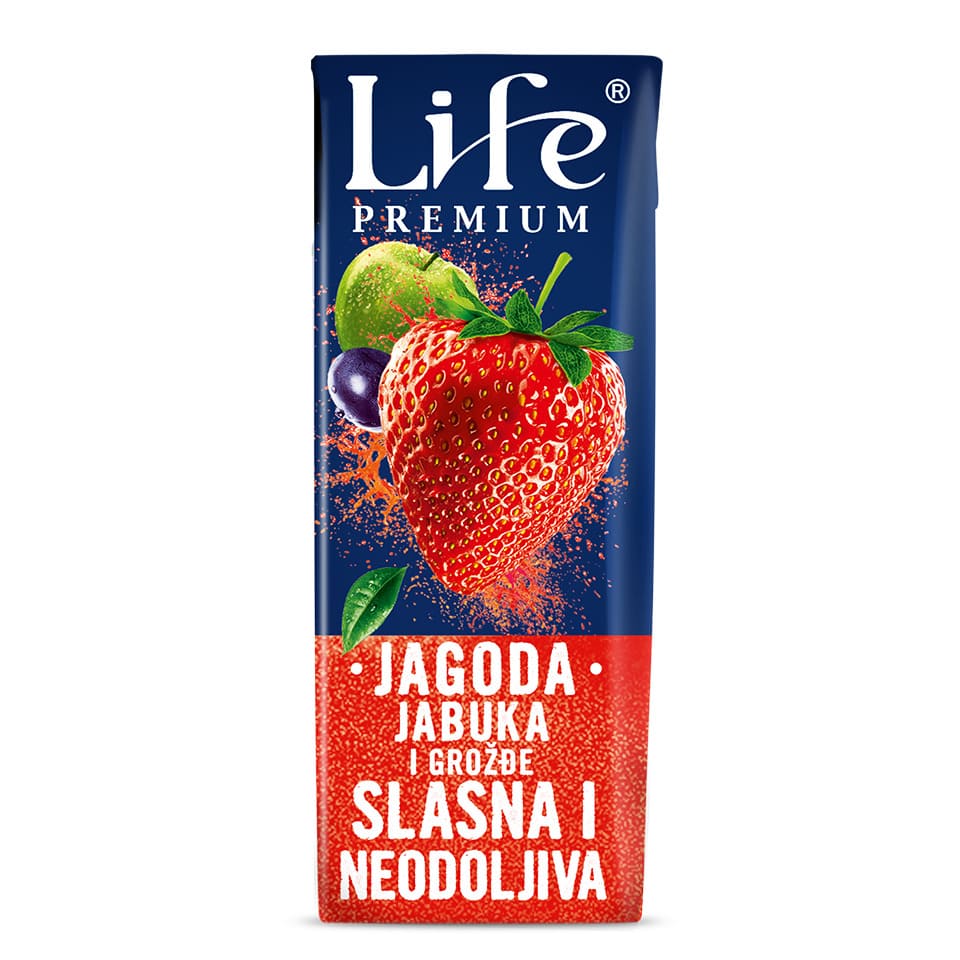 Sok jagoda Nectar kids 100% 0,2l