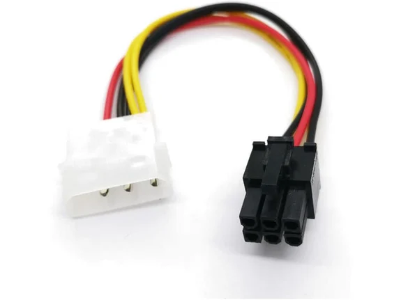 Fast Asia Adapter za napajanje VGA 6 pina na 1 x Molex