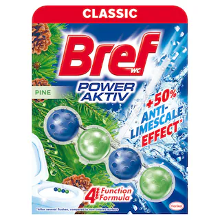 Wc osvezivac Bref Power Active pine 50g