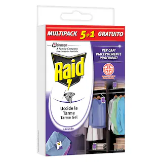 Gel Raid protiv moljaca 5+1 gratis