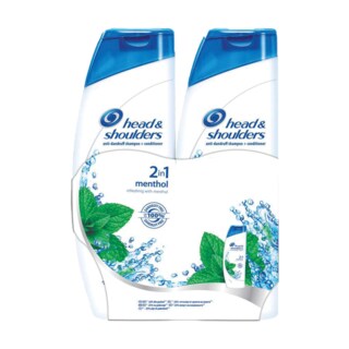 Sampon H&S Menthol 2x360ml