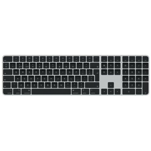 APPLE Magic Keyboard w Touch ID and Numeric Keypad - Black Keys - International English mmmr3z/a