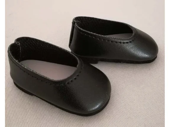 Paola Reina Crne baletanke za lutke od 32cm
