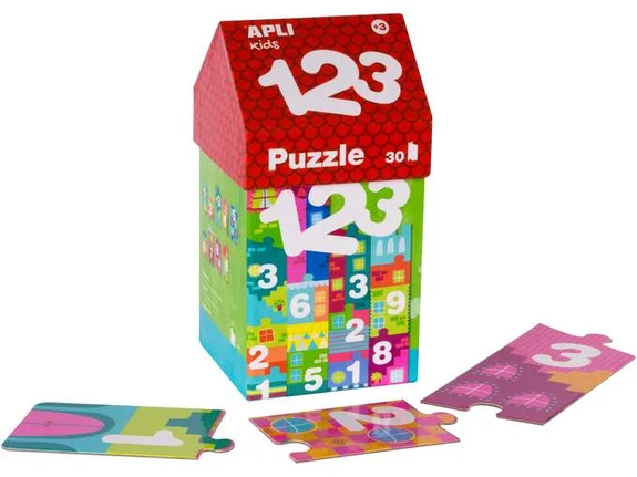 Apli Puzzle Kućica 123