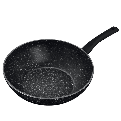 LAMART Wok tiganj LT1144 Aluminijum, 28cm, Crna