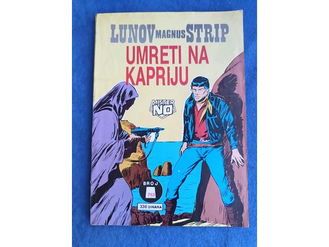 LMS 753 MISTER NO - UMRETI NA KAPRIJU